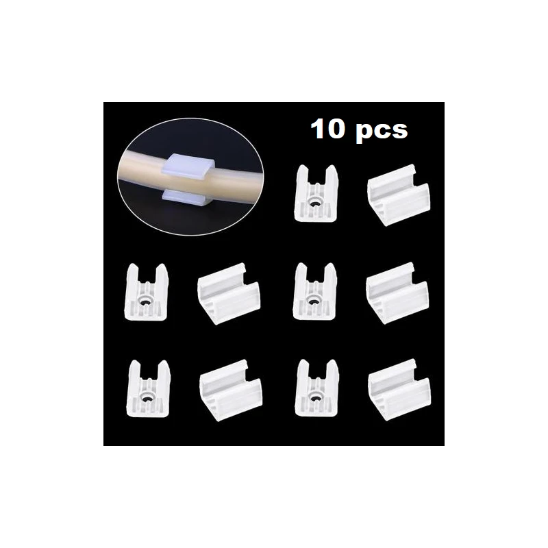 Fixations pour ruban LED COB 220V 10mm